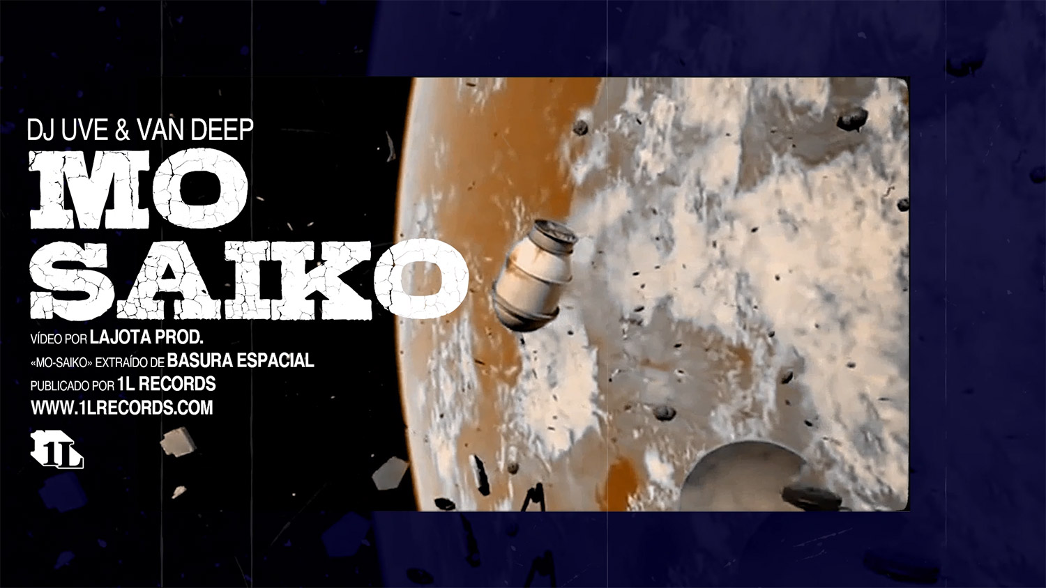 El vídeo de Mo-saiko te envuelve en Basura Espacial - Lobolab